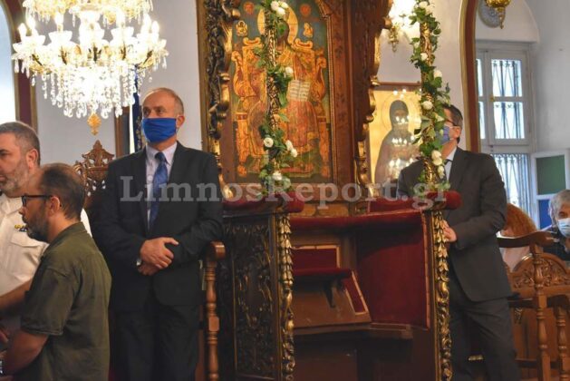 Ο Μητροπολίτης Μεσογαίας στα ονομαστήρια του Μητροπολίτου Λήμνου ...