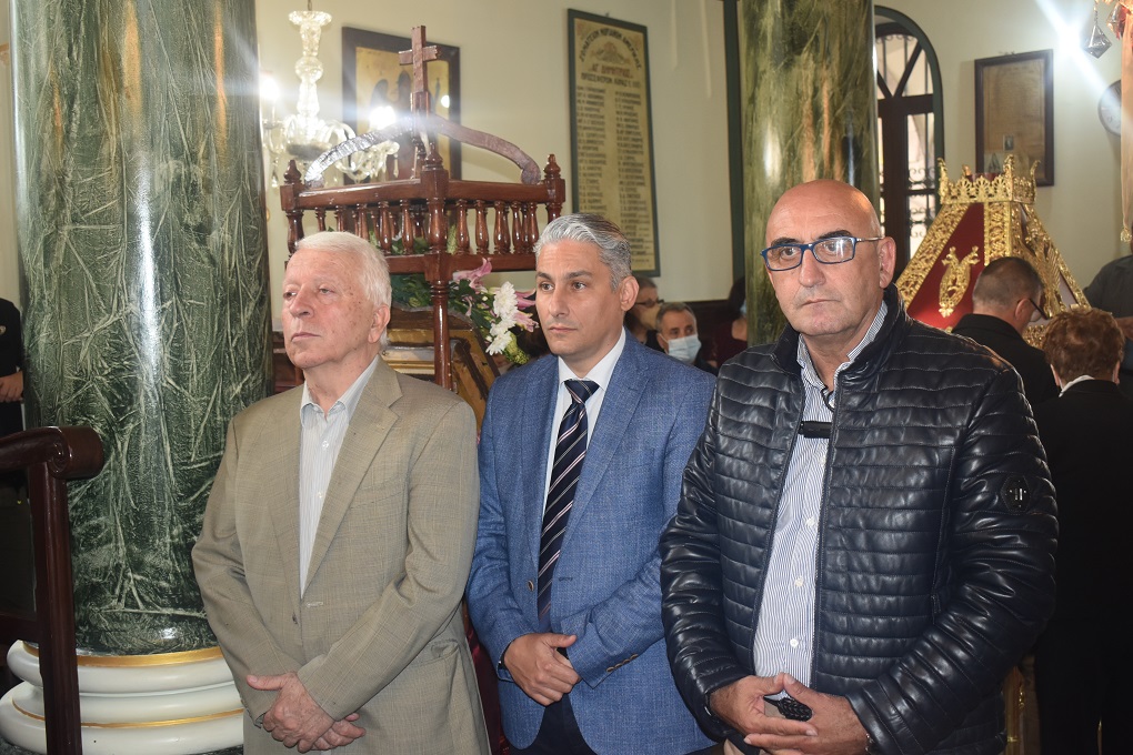 Στον Ι. Ν. Αγίου Δημητρίου στη Μόρια ο Κωνσταντίνος Μουτζούρης ...