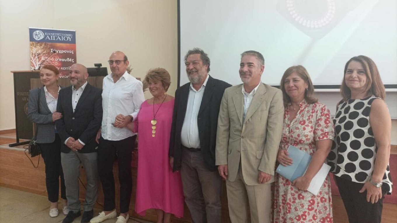 Παράδοση – παραλαβή στην πρυτανεία του Πανεπιστημίου Αιγαίου – Μεγάλη ...