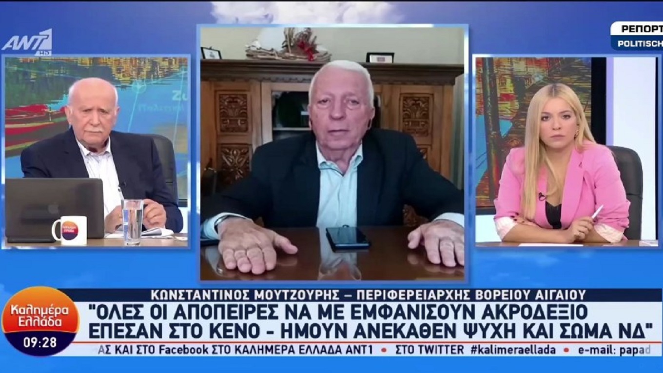 "Έλυσε" την σιωπή του ο Μουτζούρης στον ΑΝΤ1.... ο απόηχος των εκλογών ...