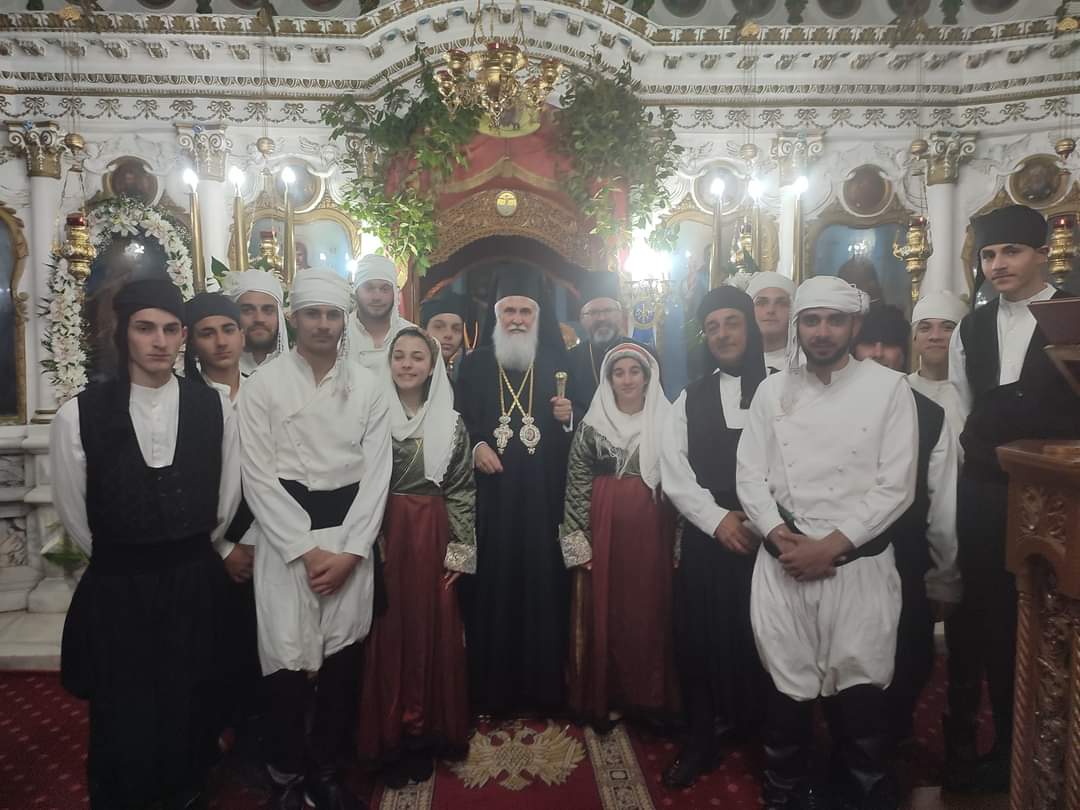 Πλήθος πιστών στον Πανηγυρικό Εσπερινό του Ευαγγελισμού της Θεοτόκου ...